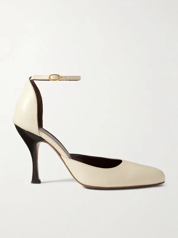 NEOUS Nekkar Leather Pumps - Neutrals