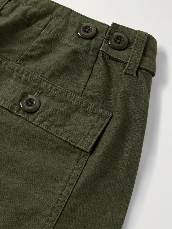FRIZMWORKS Straight-leg Cotton Trousers
