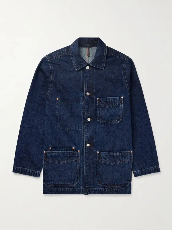 DRAKE'S Selvedge Denim Jacket