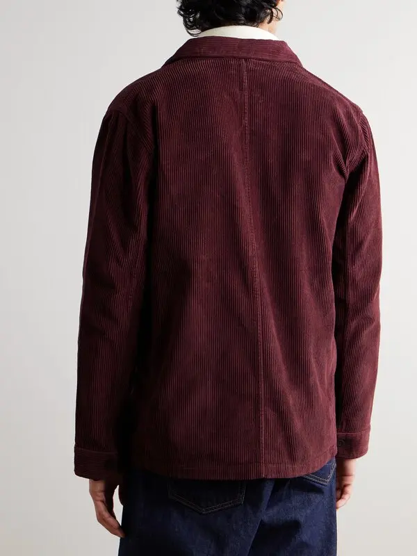 Portuguese Flannel Labura Cotton-corduroy Overshirt