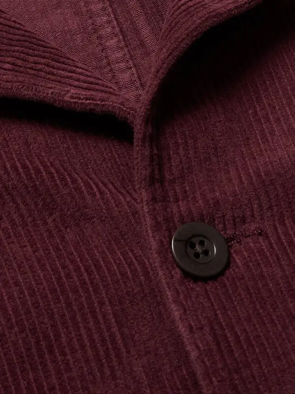 Portuguese Flannel Labura Cotton-corduroy Overshirt