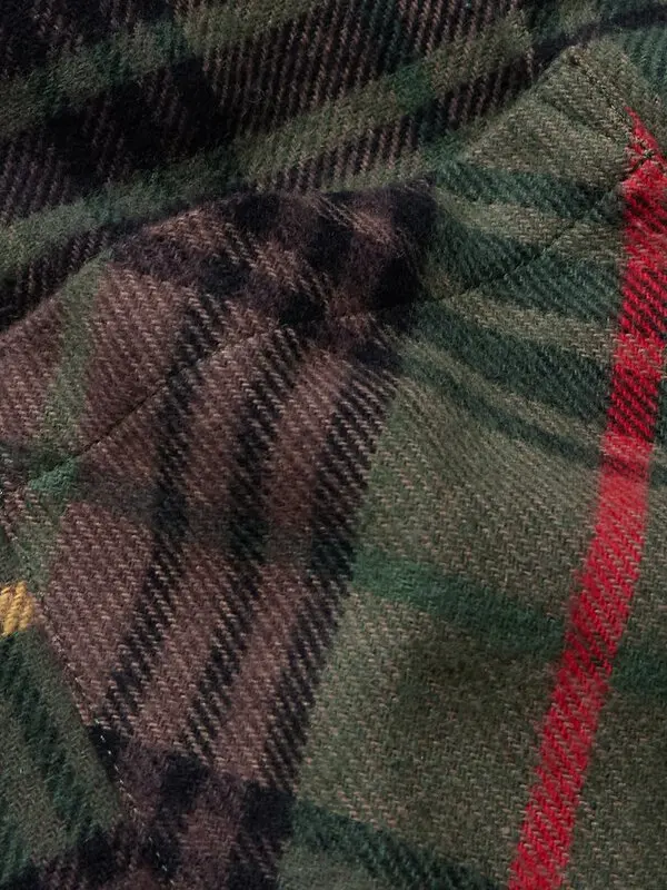 Portuguese Flannel Tip Checked Cotton-flannel Shirt