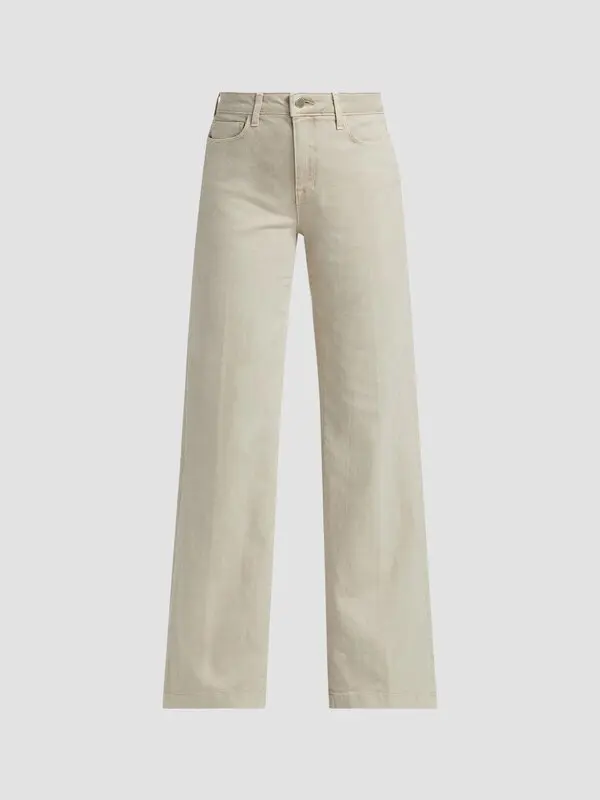 L'Agence Scottie High-rise Wide-leg Pants