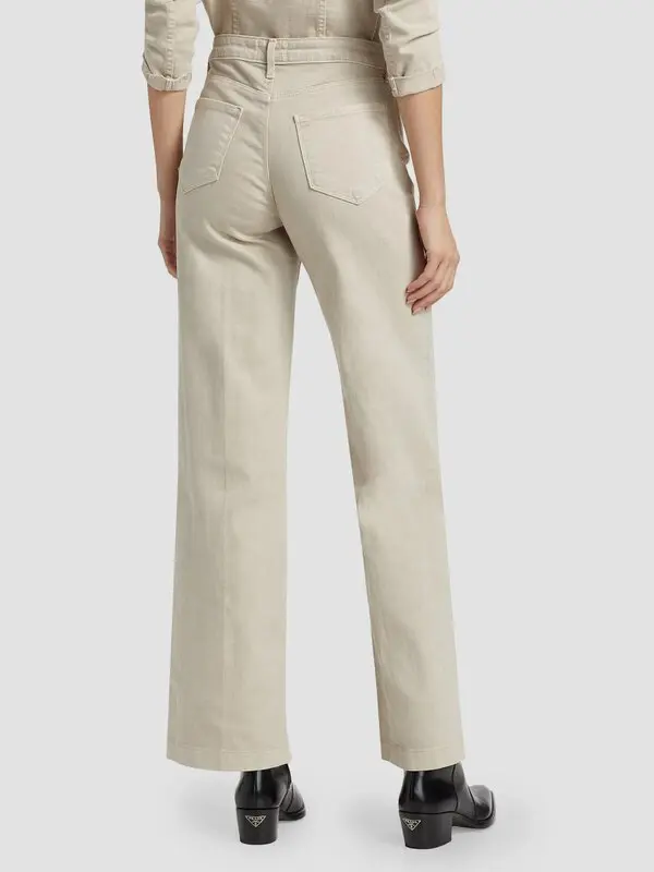 L'Agence Scottie High-rise Wide-leg Pants