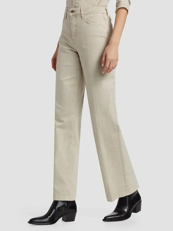 L'Agence Scottie High-rise Wide-leg Pants