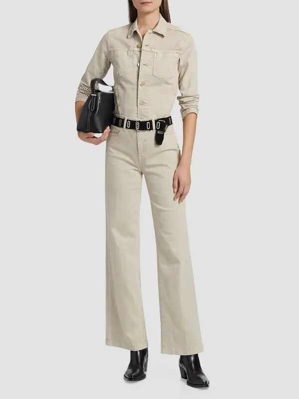 L'Agence Scottie High-rise Wide-leg Pants