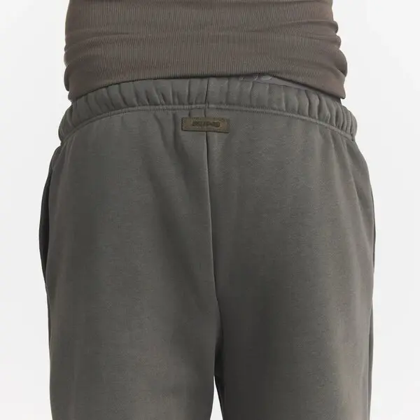 SKIMS Classic Straight Leg Pants | Grey | | Fleece Lounge - Jungle