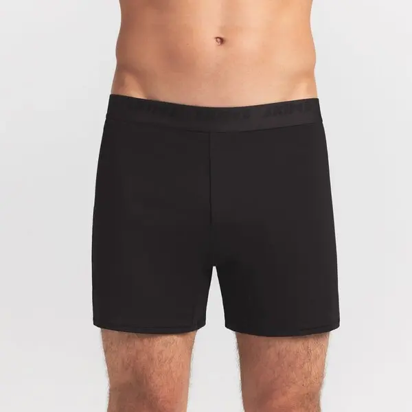 SKIMS Knit Boxer | Purple | | Stretch - Obsidian