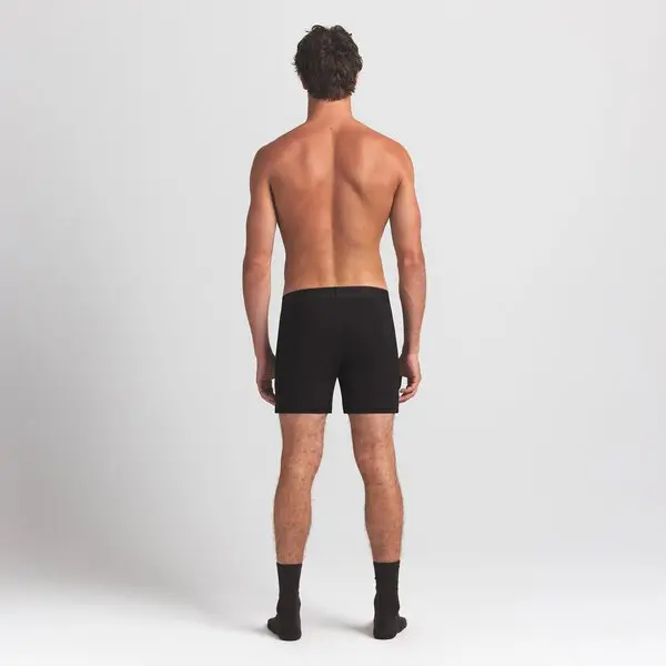 SKIMS Knit Boxer | Purple | | Stretch - Obsidian