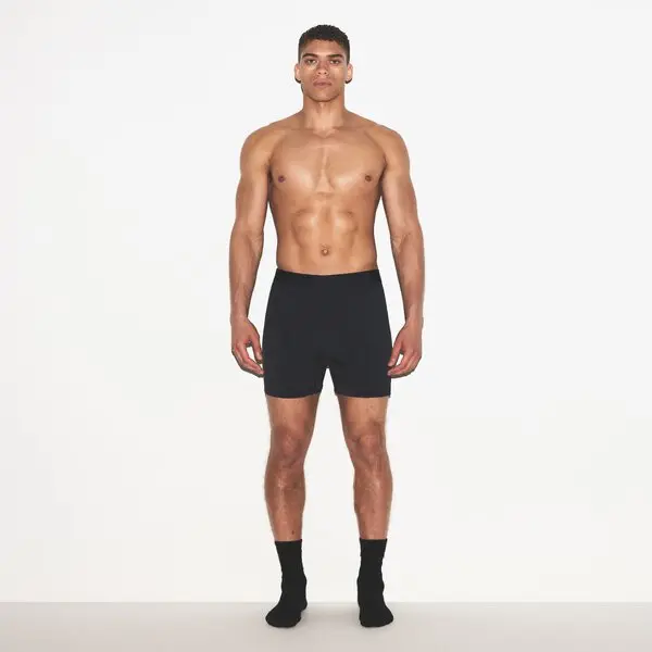 SKIMS Stretch Knit Boxer 3 Pack - Gunmetal Multi