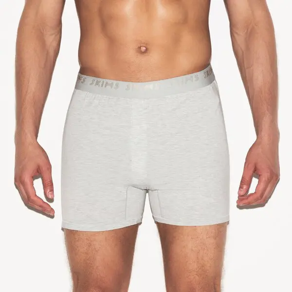 SKIMS Knit Boxer 3 Pack | Deep Neutral | | Stretch - Laurel Multi