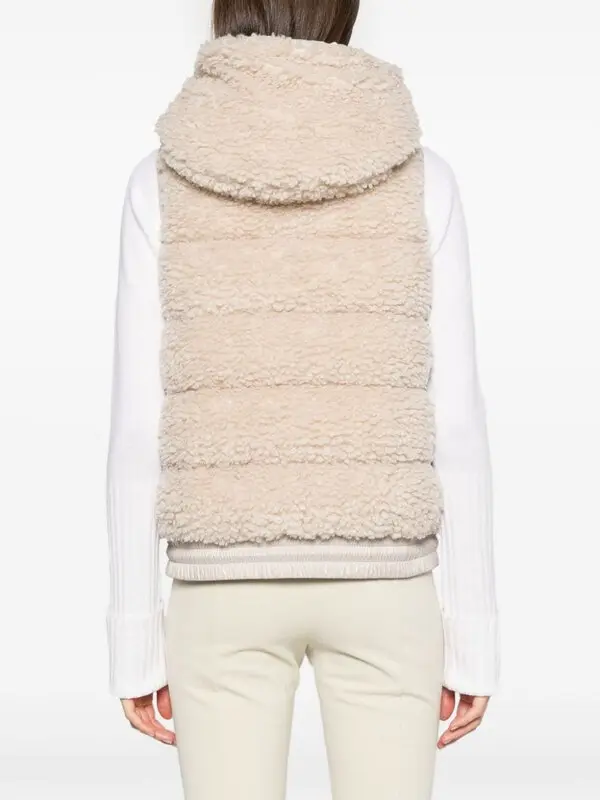 Moncler Padded Gilet - Neutrals