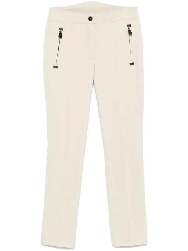 Moncler Twill Ski Trousers - Neutrals