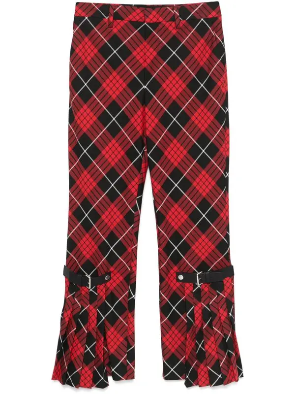 JEAN PAUL GAULTIER Plaid-check Trousers