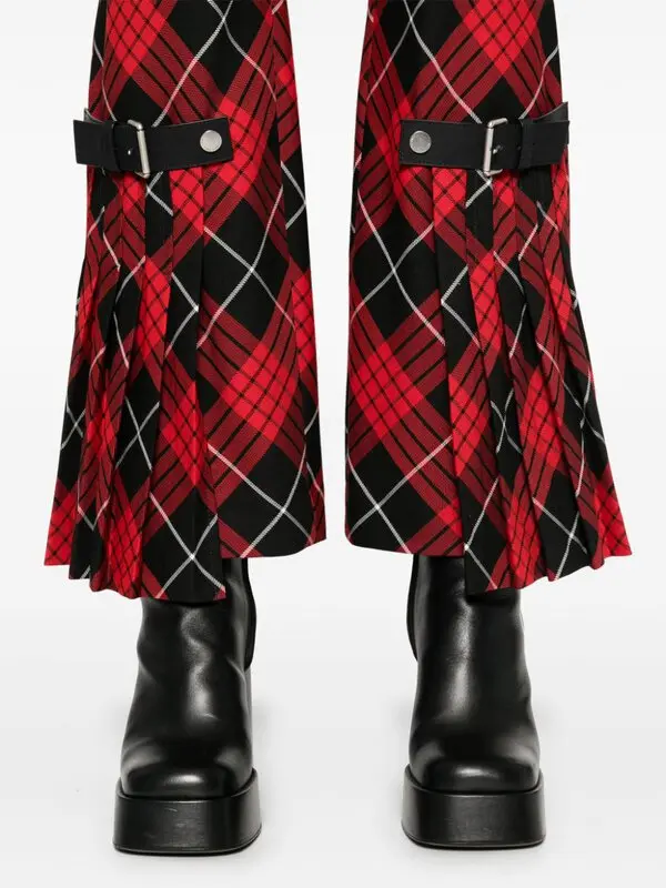 JEAN PAUL GAULTIER Plaid-check Trousers