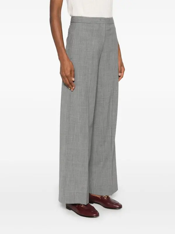 Fabiana Filippi Mélange-effect Wide Leg Trousers