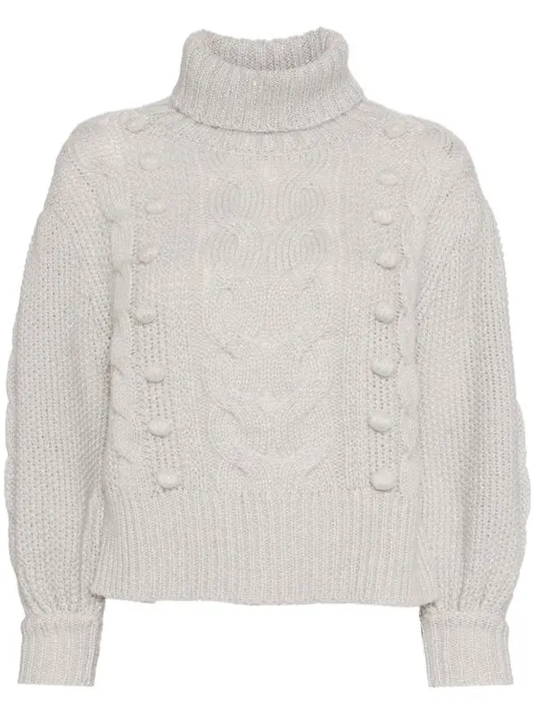 ONEFIFTEEN Cable-knitted Jumper