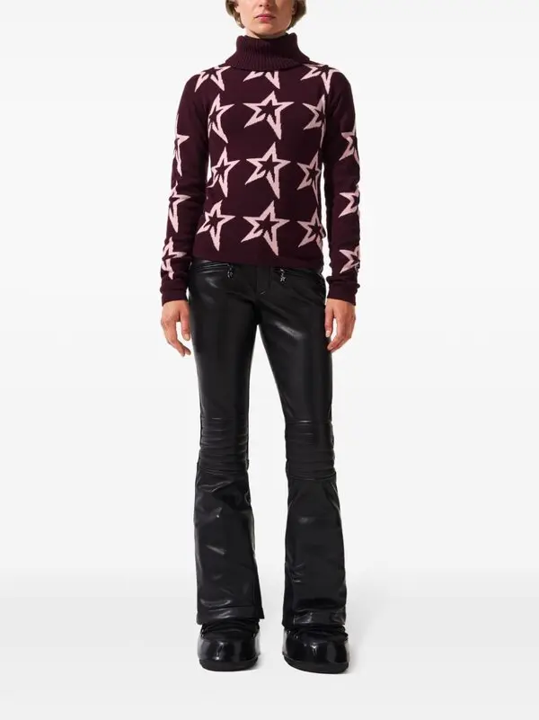 Perfect Moment Star Dust Sweater - Purple