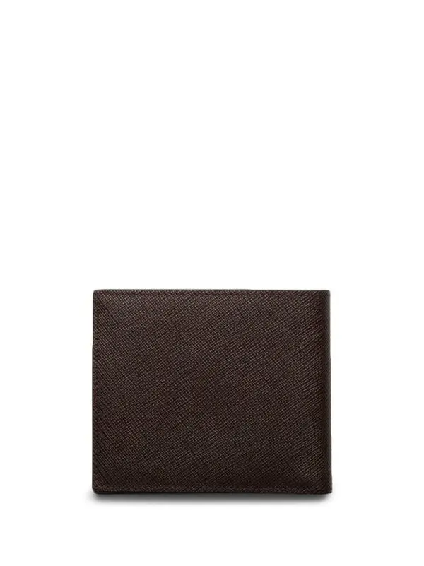 Prada Leather Wallet - Brown