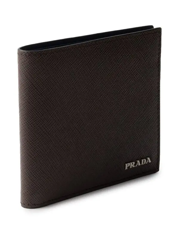 Prada Leather Wallet - Brown