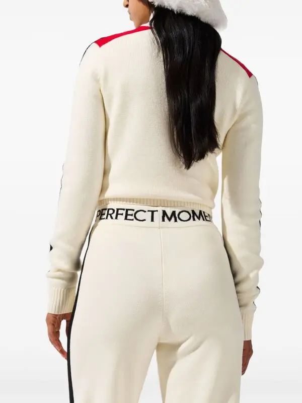 Perfect Moment La Tour Merino Wool Sweater - Neutrals