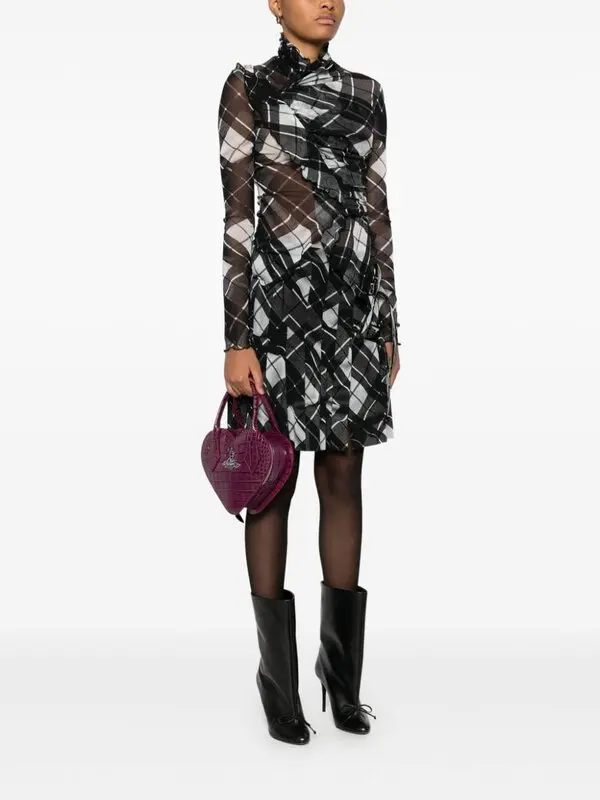 VIVIENNE WESTWOOD Josephine Heart Tote Bag