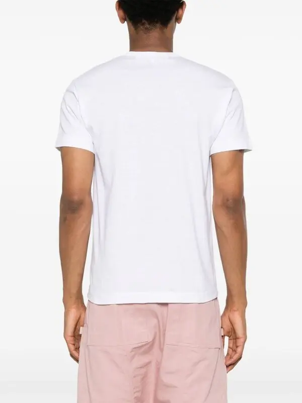 Play Comme Des Garcon Heart-patch T-shirt