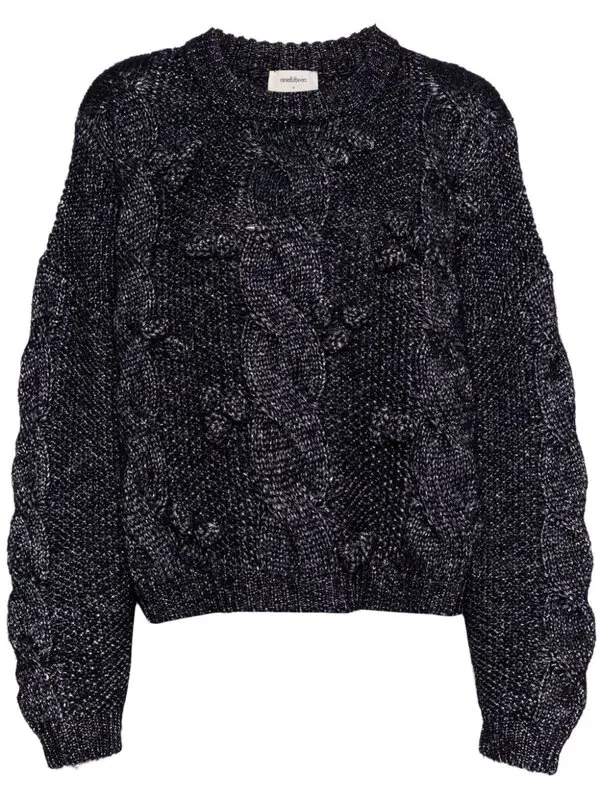 ONEFIFTEEN Cable-knitted Jumper