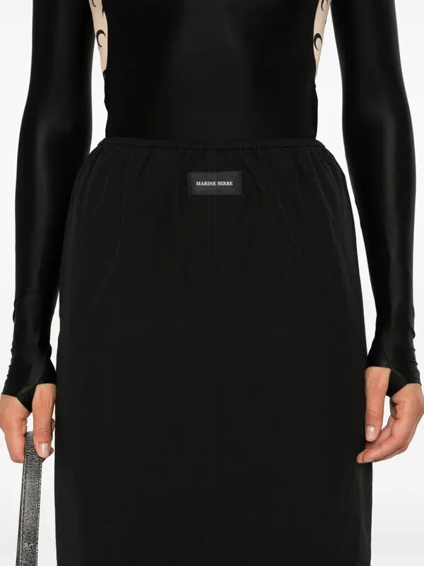 MARINE SERRE Bubble Midi Skirt