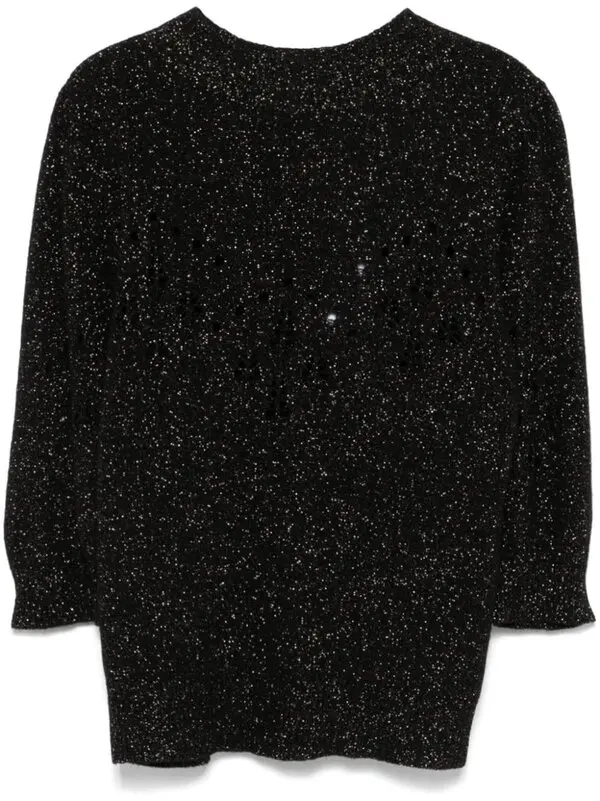 TWINSET Lurex Knit Top