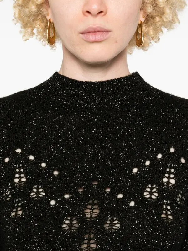 TWINSET Lurex Knit Top