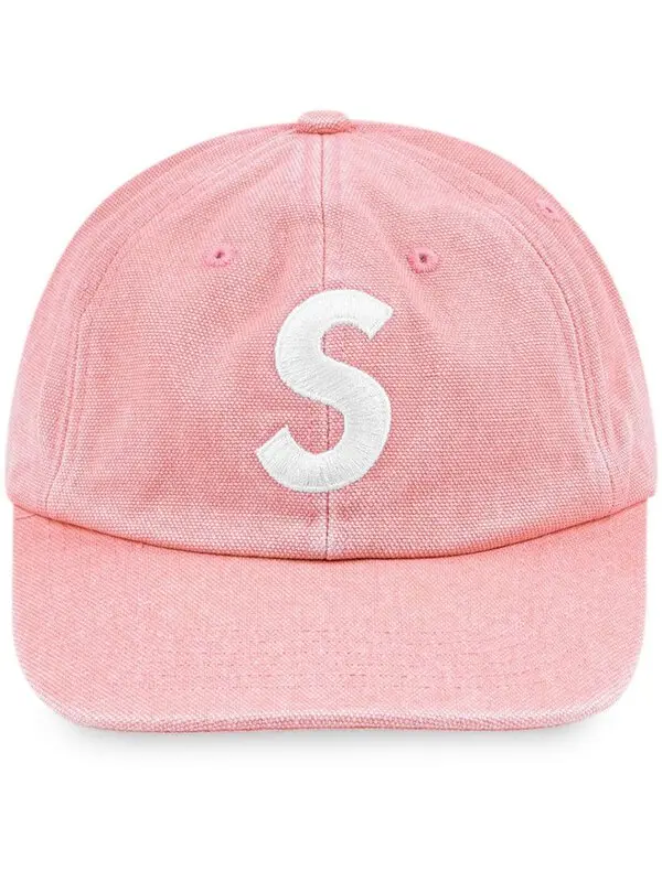 Supreme Pigment S Logo 6-panel Cap - Pink