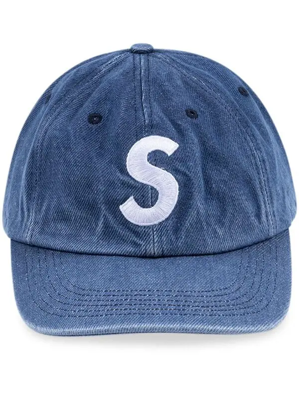 Supreme Pigment S Logo 6-panel Cap - Blue