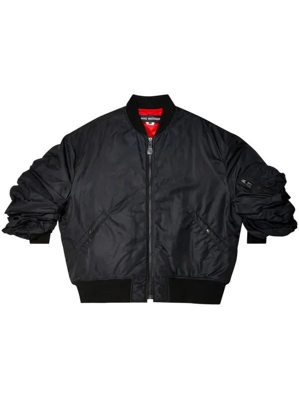 Junya Watanabe Rolled-sleeves Bomber Jacket