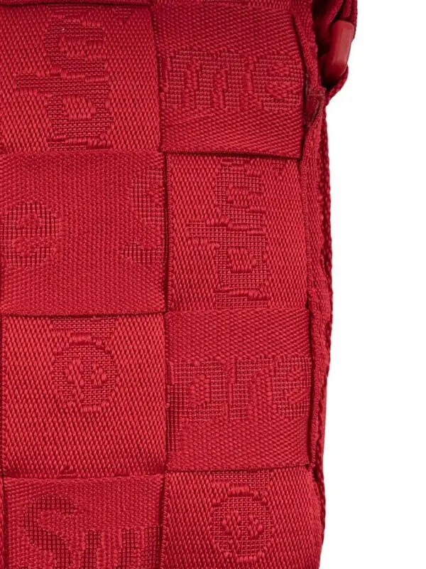 Supreme Woven Messenger Bag - Red