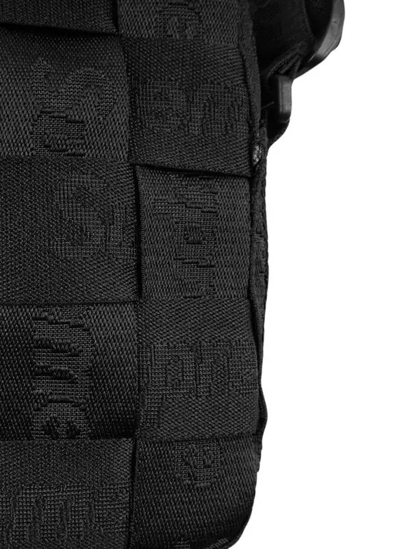 Supreme Woven Messenger Bag - Black