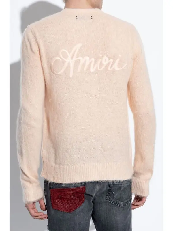 Amiri Logo-embroidered Cardigan