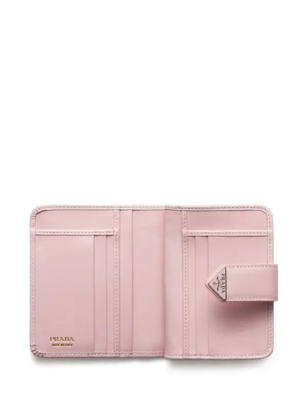 Prada Small Saffiano Wallet - Pink