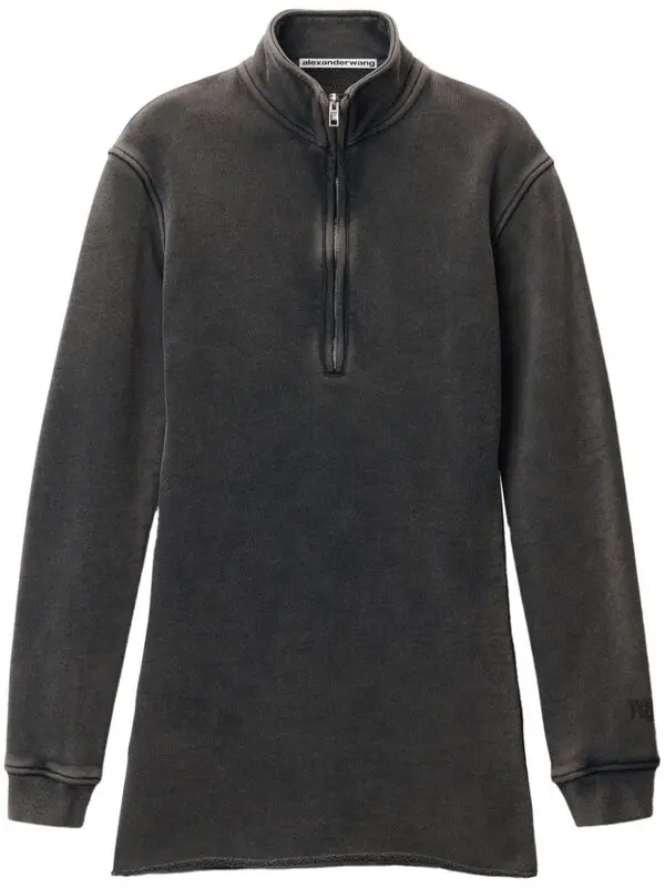 Alexander Wang Half-zip Mini Dress