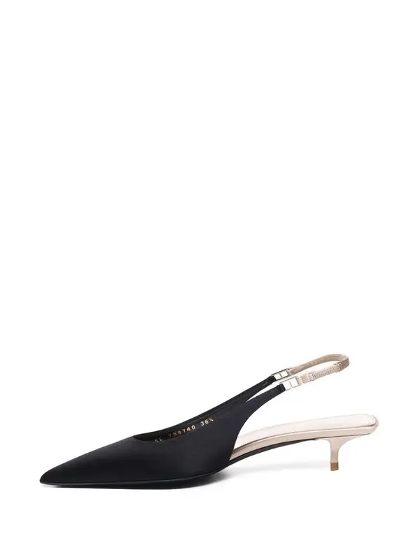 Saint Laurent 30mm Cherish Pumps - Black