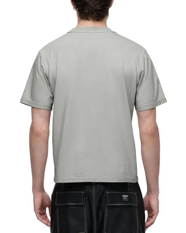 Hudson Jeans Cotton Heavy Weight Tee - Lead
