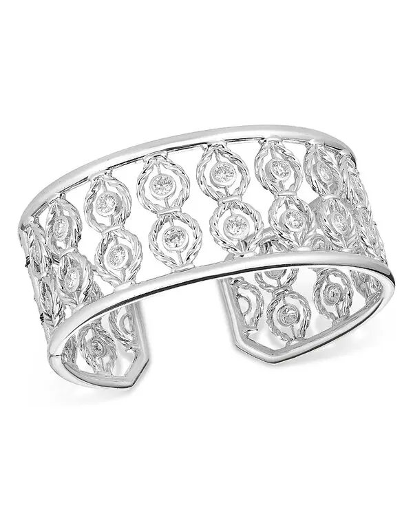 Roberto Coin 18k Gold Diamond Bangle