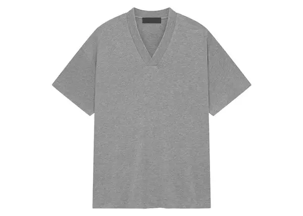 Fear Of God Essentials 3pack Essential Vneck Tee Shirt - Dark Heather