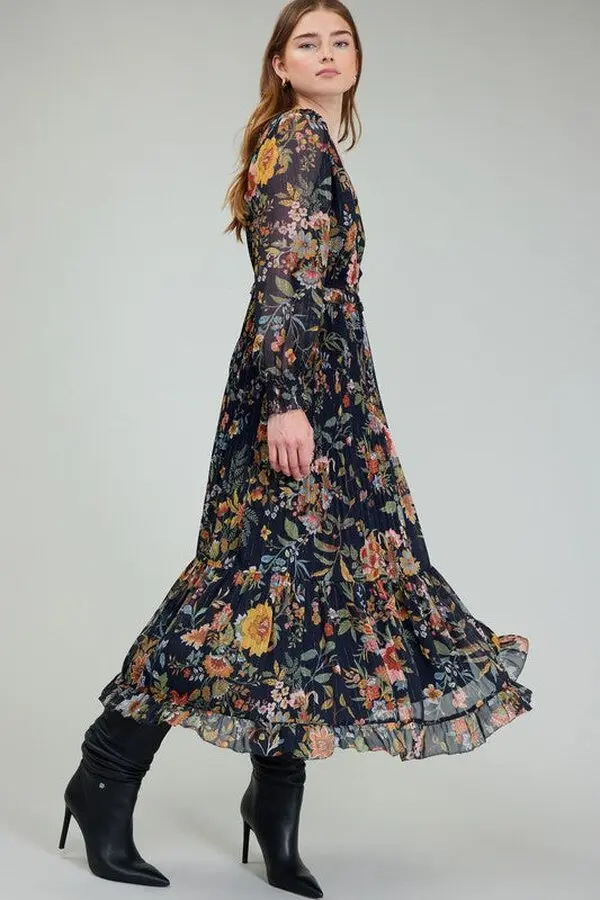 Jupe Nyc Annabella Maxi Dress In Floral - 34% Off | Editorialist