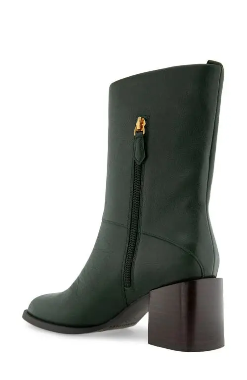 Aerosoles Oro Bootie - Fir Green Leather