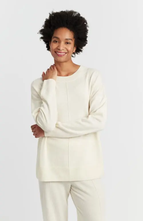 Chinti & Parker Wool-cashmere Relaxed Sweater - Cream
