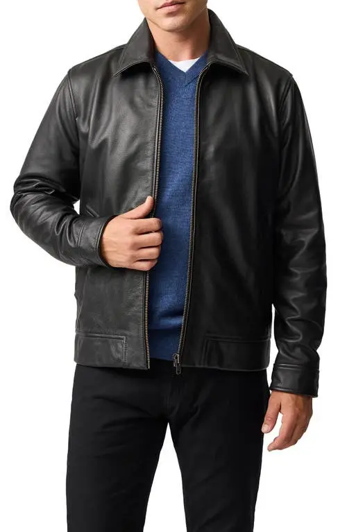 Rodd & Gunn Haymarket Leather Jacket