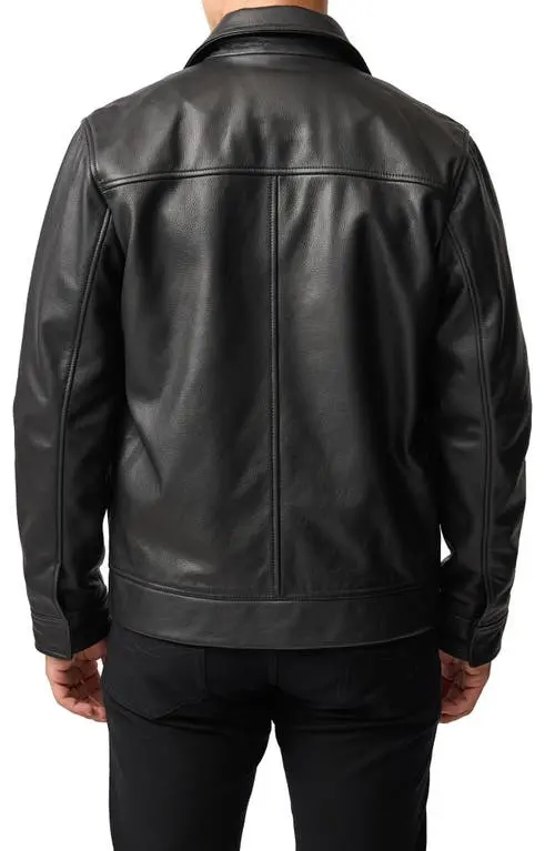 Rodd & Gunn Haymarket Leather Jacket