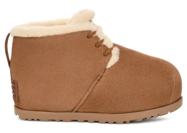 UGG Pumped Lace Up Boot - Chestnut