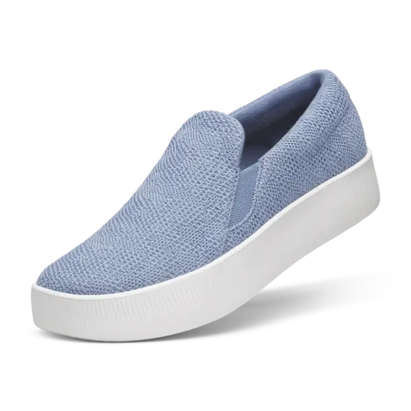 Allbirds Lounger Lift Canvas Slip-on Shoes - Blue
